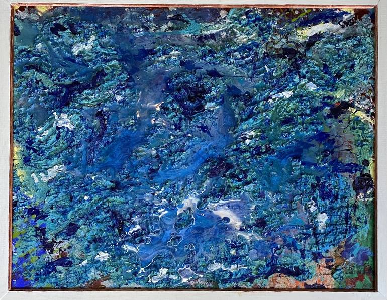 When Earth Was Still Flat Painting by Steve Behmke | Saatchi Art