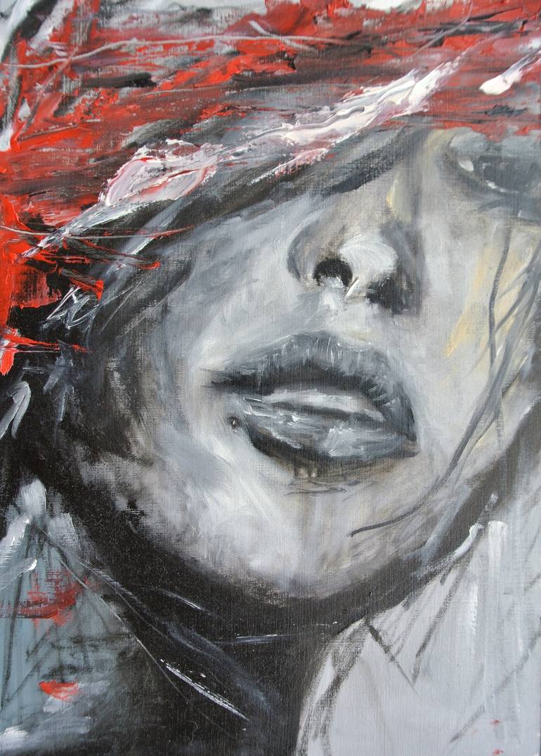 Obsession Painting by Daria Kuzmenko | Saatchi Art