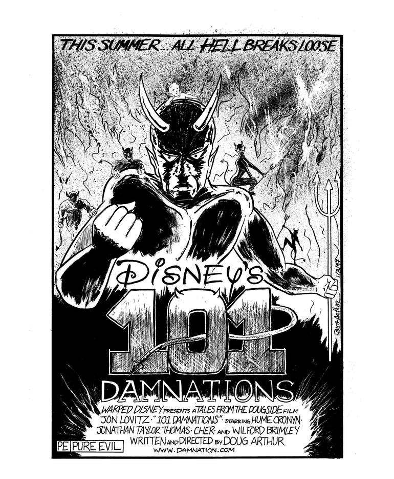 Tales From The Dougside #217 - Warped Disney's 101 Damnations Drawing ...