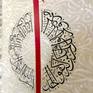 Surah Ikhlaas composed with Alif Calligraphy Painting by Maria Riaz ...