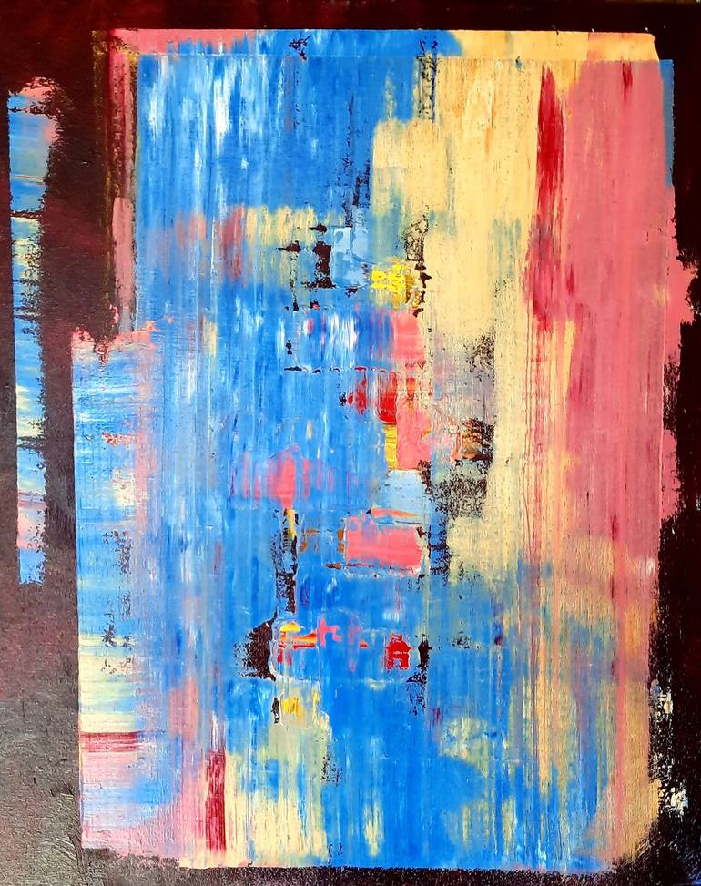 Conflict of Interest Painting by Keyan Ghafar | Saatchi Art