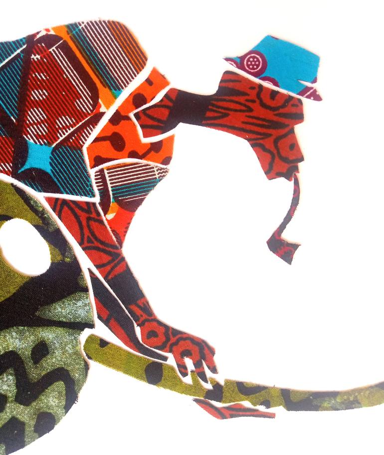 Atongo and the Goje Painting by Panagiotis Papadopoulos | Saatchi Art