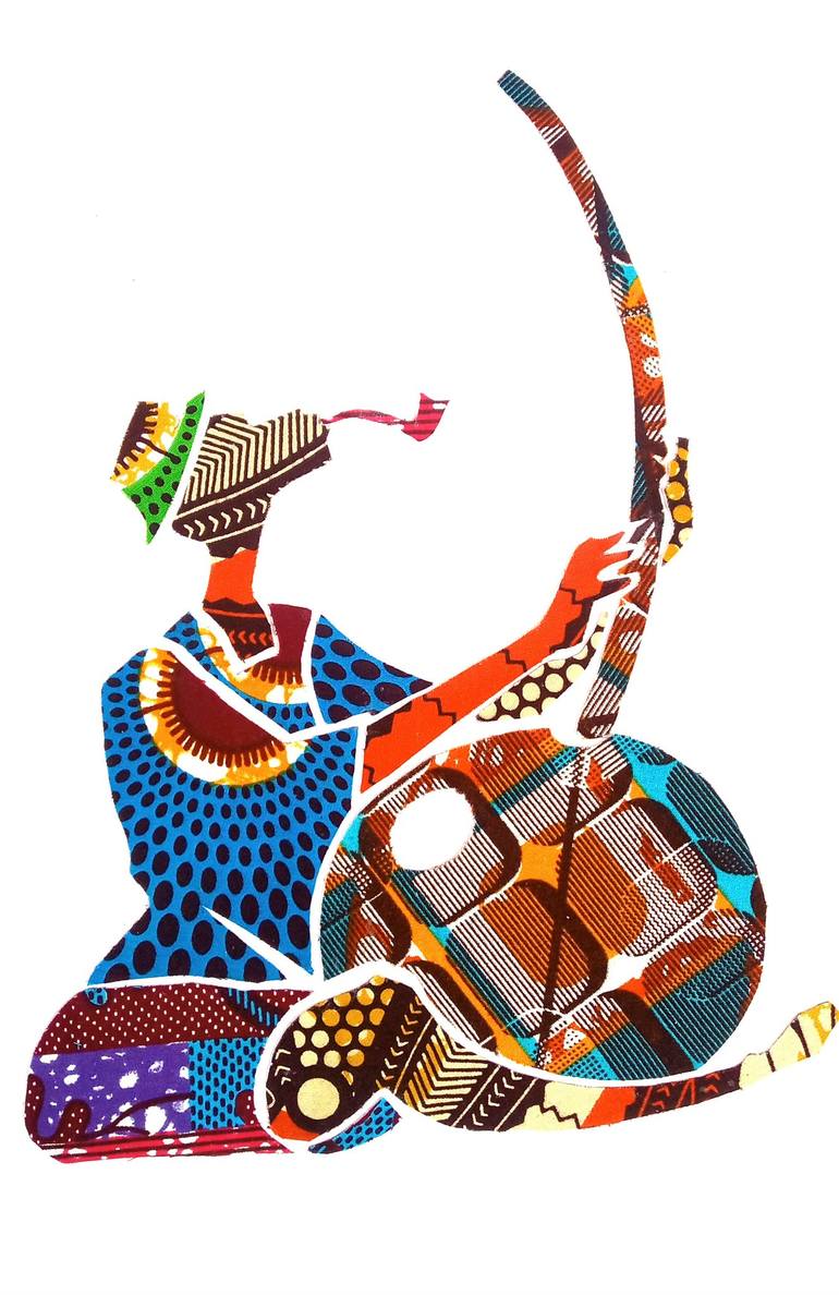 Atongo and the Goje Painting by Panagiotis Papadopoulos | Saatchi Art