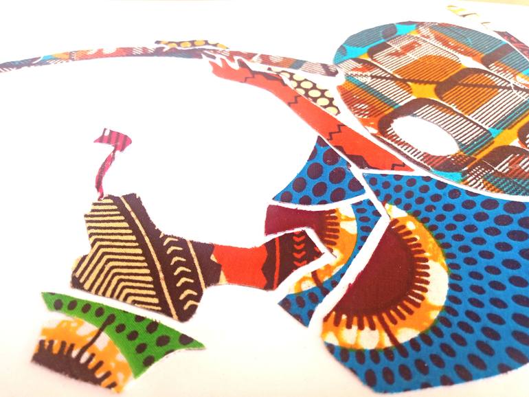 Atongo and the Goje Painting by Panagiotis Papadopoulos | Saatchi Art