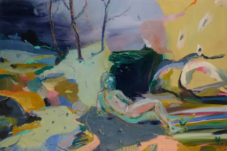 Badlands Painting by Madison Tyrell | Saatchi Art