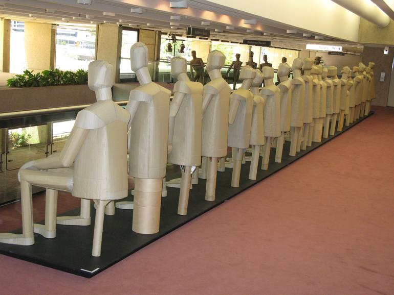 Audience 2005 Sculpture by Terry Summers | Saatchi Art