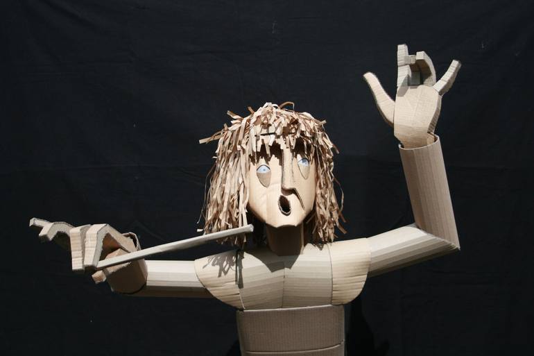 Choir the mad conductor Sculpture by Terry Summers | Saatchi Art