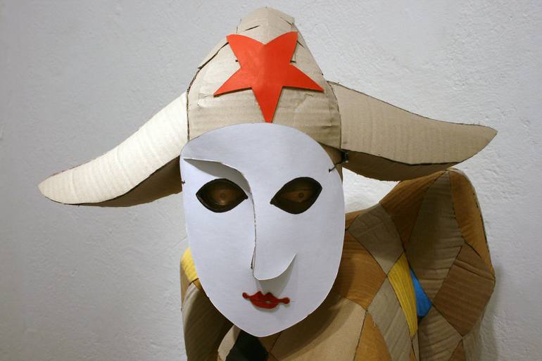 Harlequin (detail) Sculpture by Terry Summers | Saatchi Art