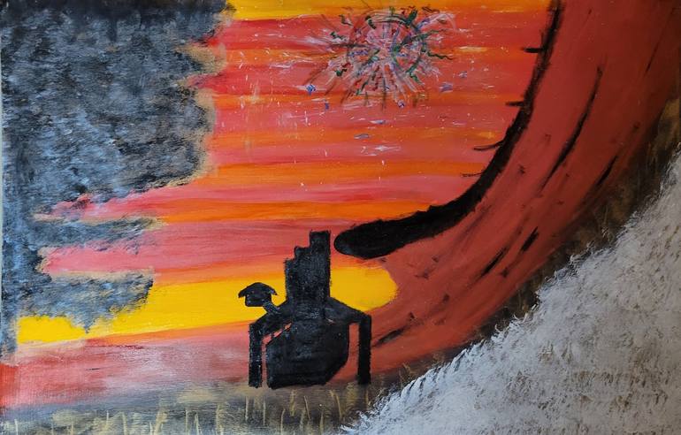 Out of this World Painting by Brian Skaggs | Saatchi Art