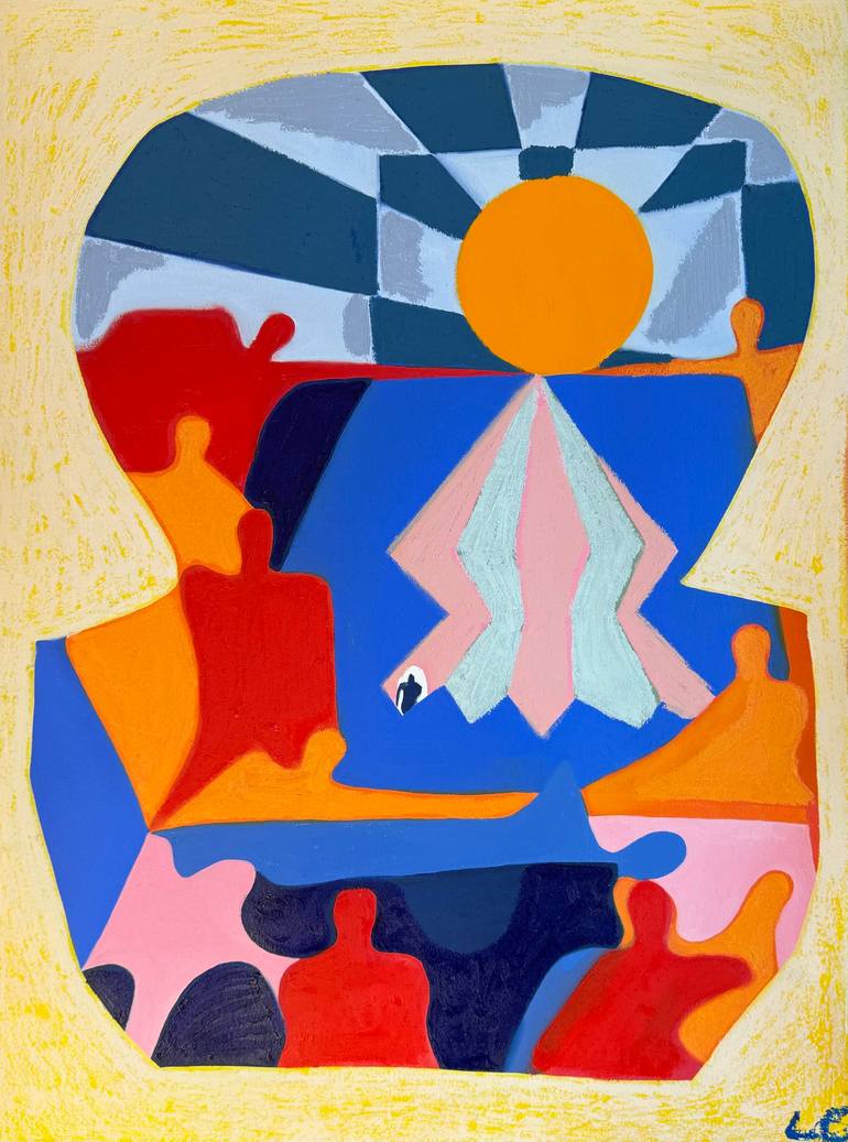 The Unknown Painting by Lynn Crombie | Saatchi Art