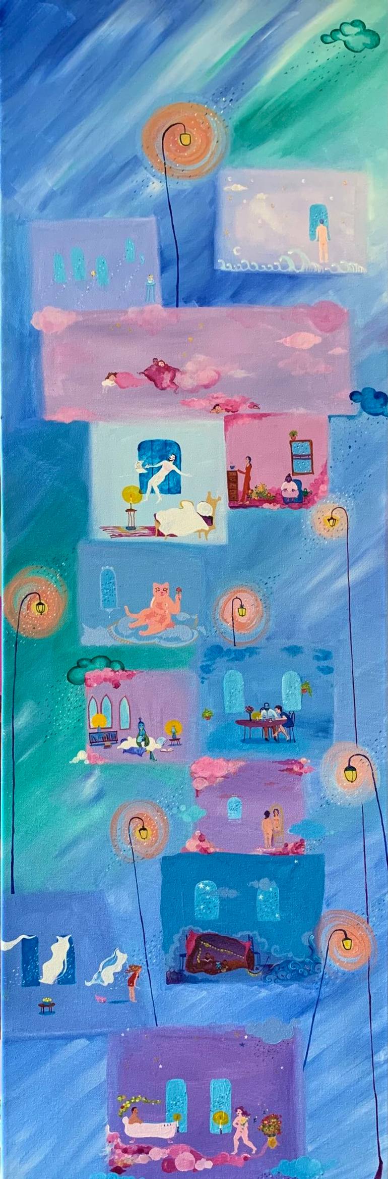 Bliss Painting by Cecelia Webber | Saatchi Art