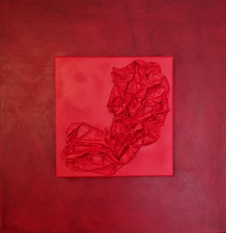 Deep Red Painting by R C Anaider | Saatchi Art