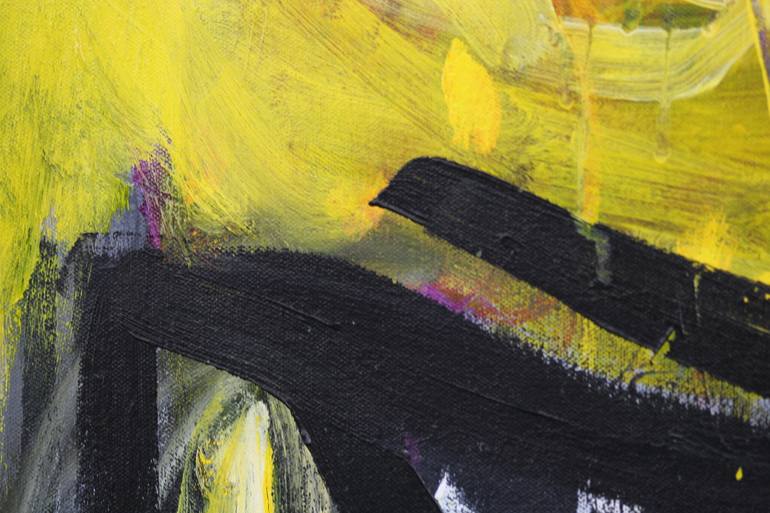 SCRAMBLING Painting by Nathan Halabu | Saatchi Art