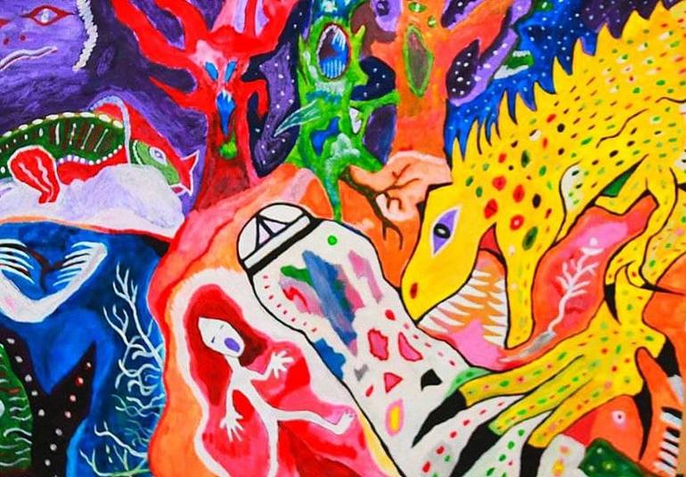 Metamorphosis Painting by Lk Art | Saatchi Art