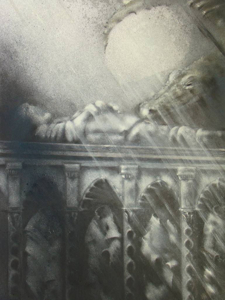 Recumbent Artus Gouffier Oyron Painting by Zdenek Havel | Saatchi Art