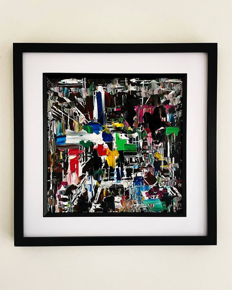 Media diet Painting by Richard Willsher | Saatchi Art
