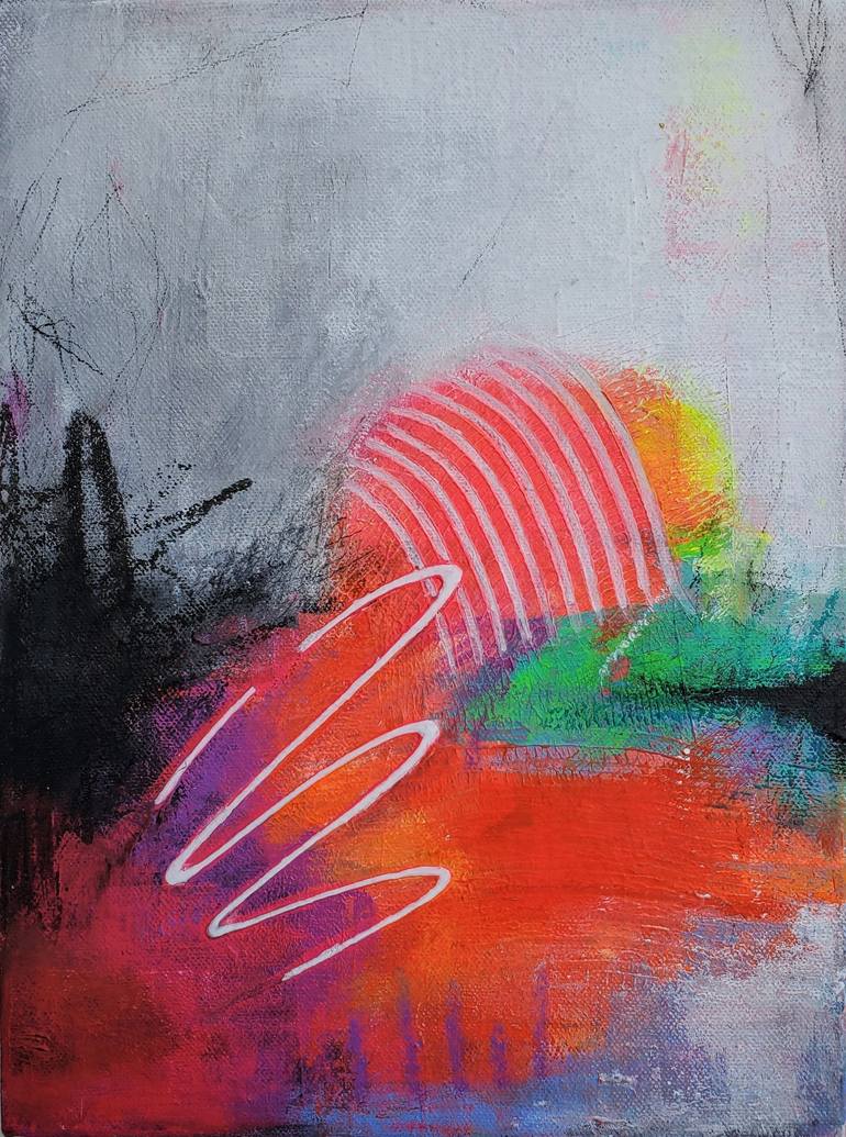 Bright Horizons Painting by Rachael Suchomski | Saatchi Art