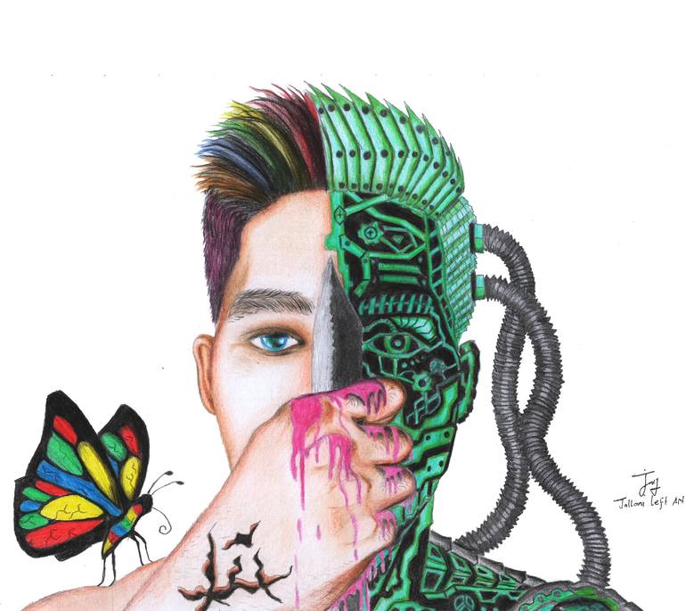 Love, Purpose and Demands Drawing by Jla Drawing | Saatchi Art