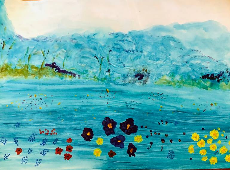 Landscape Dream Painting by Ruth Breen | Saatchi Art