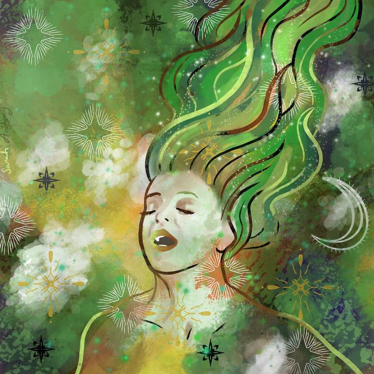 Le Souffle de la Terre / Earth's Breath Printmaking by Sarah Anthony ...