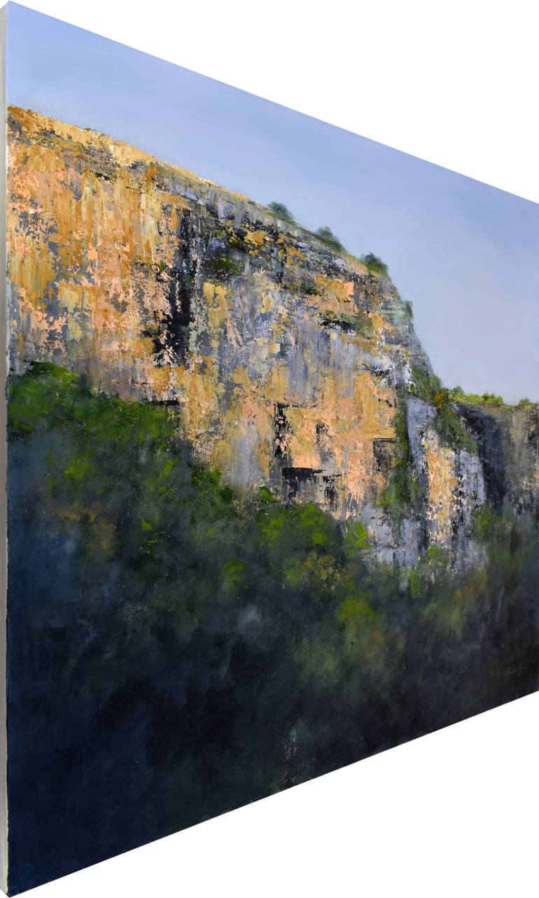 Luci nella roccia Painting by Pina Gurrieri | Saatchi Art