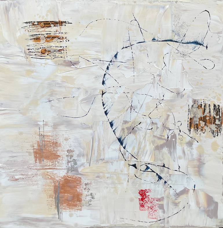 ABSTRACT ART FADING MEMORIES PART 1 CONTEMPORARY PAINTING Painting by ...