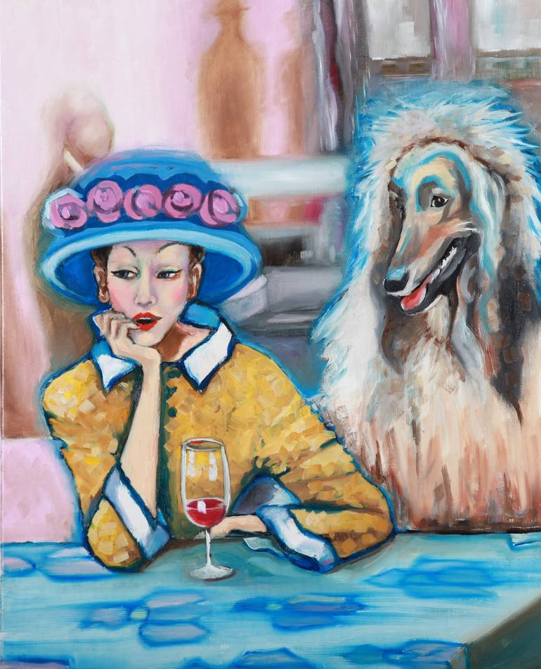 ALAS... Painting by MARINA DEMCHENKO | Saatchi Art