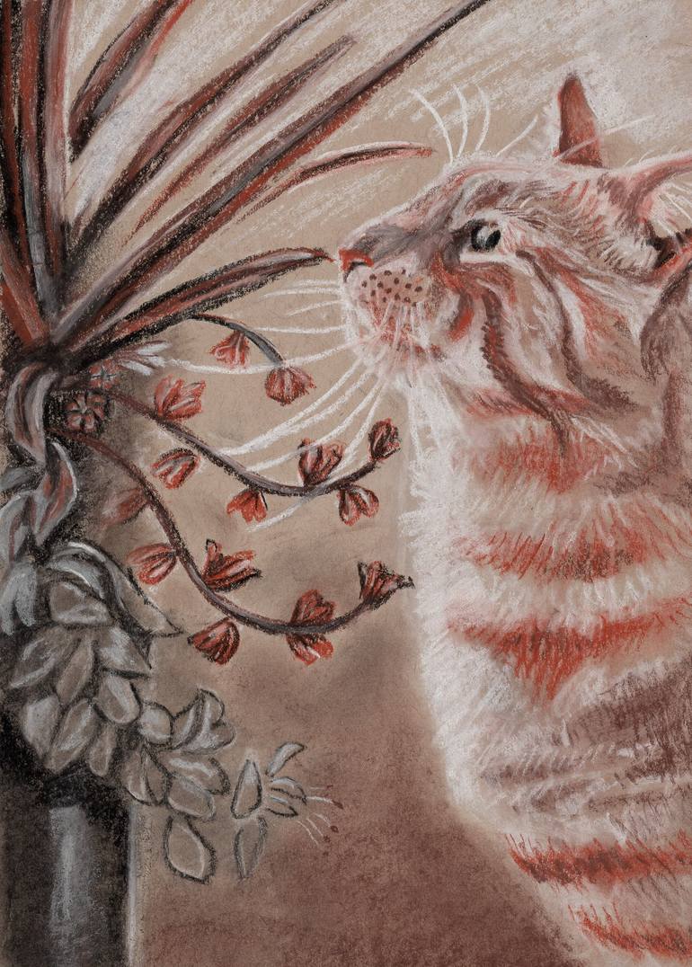 Lipton Loves Drawing by Nicole Abuhamada | Saatchi Art