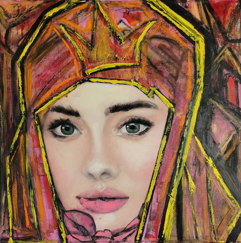 HEY Painting by Catrinel Banu | Saatchi Art
