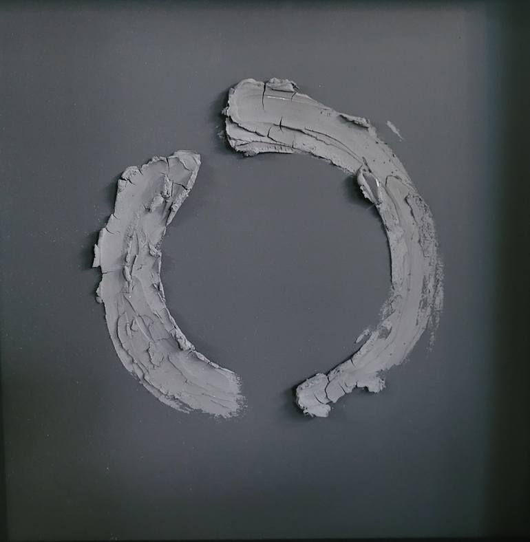 Black UROBORUS Painting by Catrinel Banu | Saatchi Art