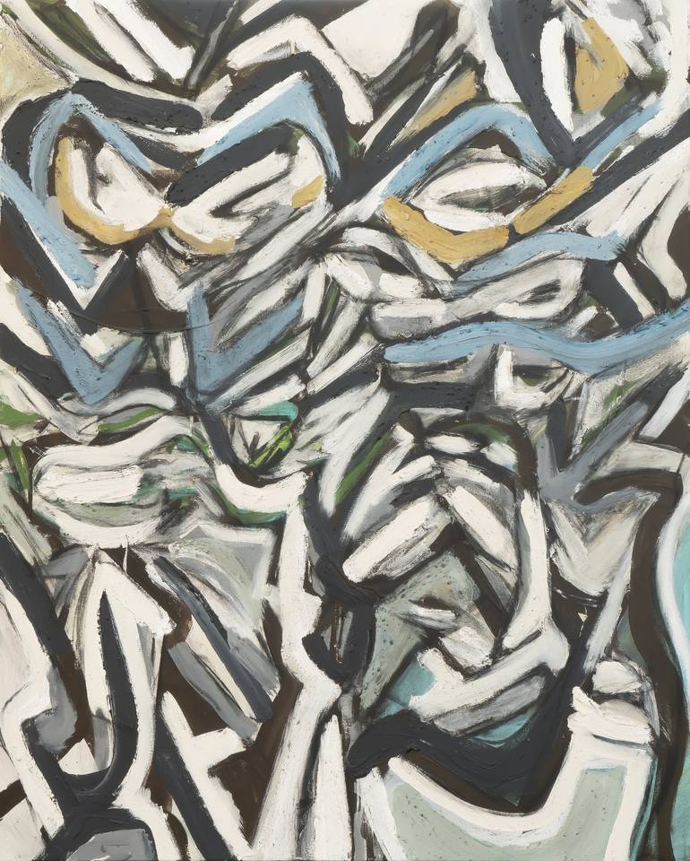 Number 407 Painting by Nat Bradley | Saatchi Art