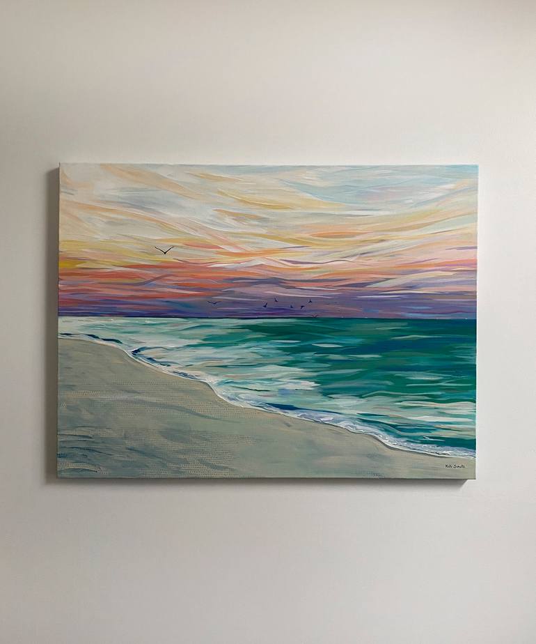 Early Birds Painting by Kate Schultz | Saatchi Art