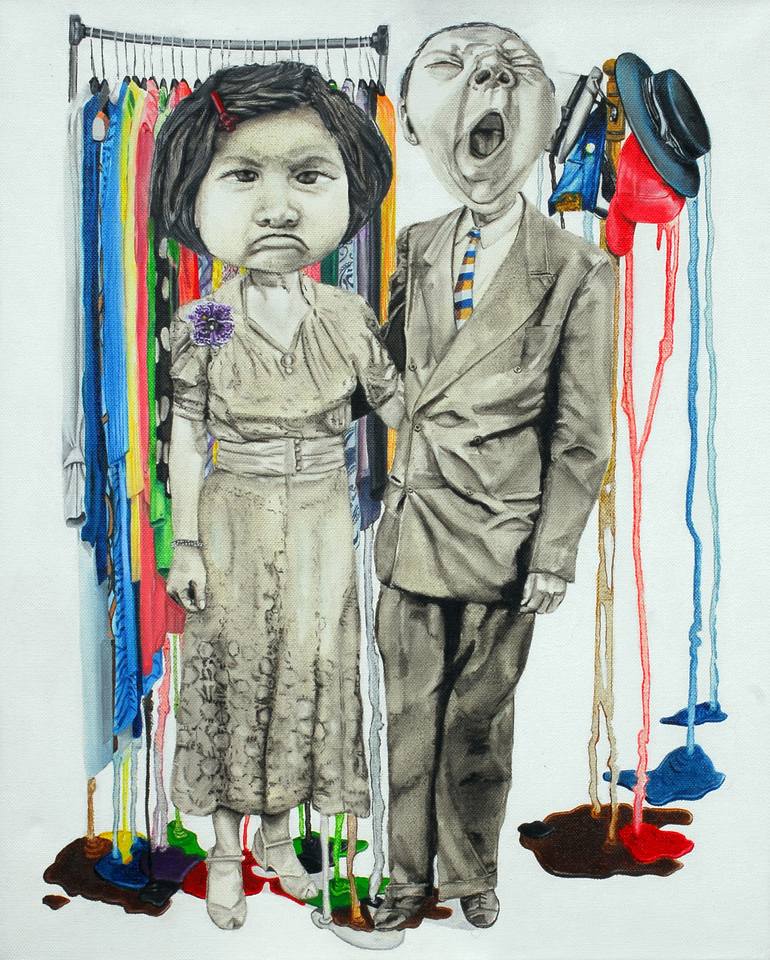 When I grow up Painting by Paul Sharp | Saatchi Art