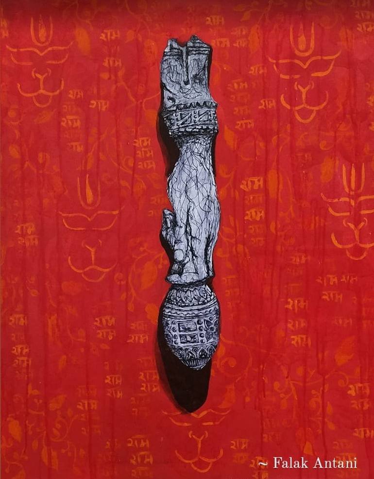 'AASTHA' Painting by Falak Antani | Saatchi Art