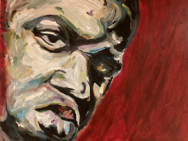 Biggie smalls original Painting by Kiel Edwards | Saatchi Art