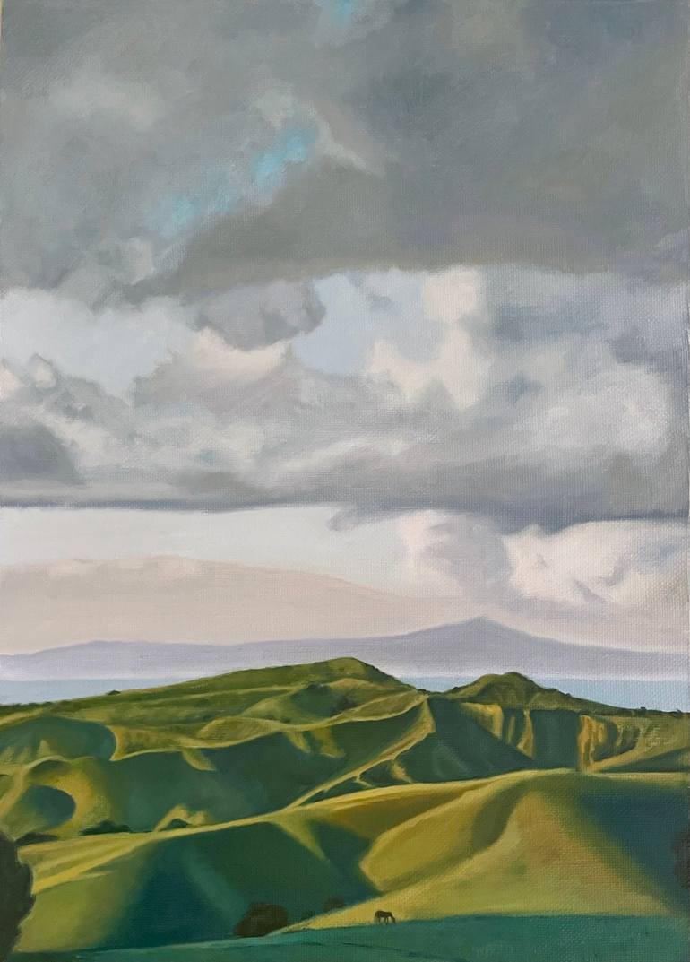 Hills Painting by Helen Hill | Saatchi Art