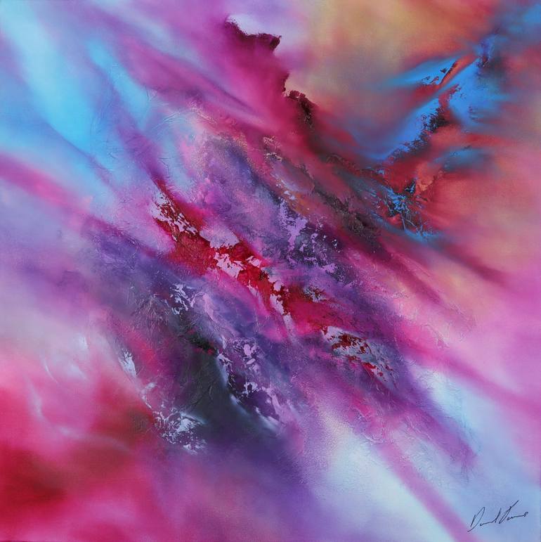 'Burst' Painting by Daniel James | Saatchi Art