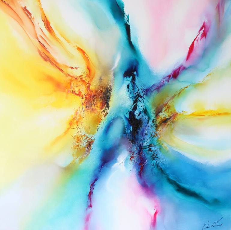 A Flaring End Painting by Daniel James | Saatchi Art