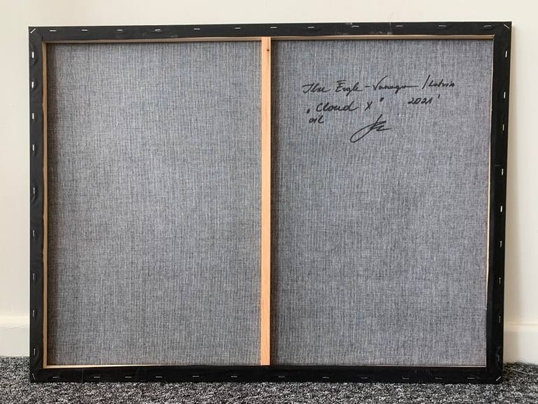 CLOUDS X / KISS Painting by Ilze Ergle-Vanaga | Saatchi Art