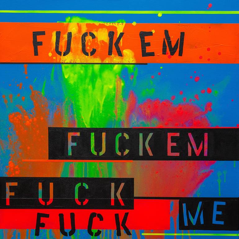 Fack Painting by Svitlana Miku | Saatchi Art