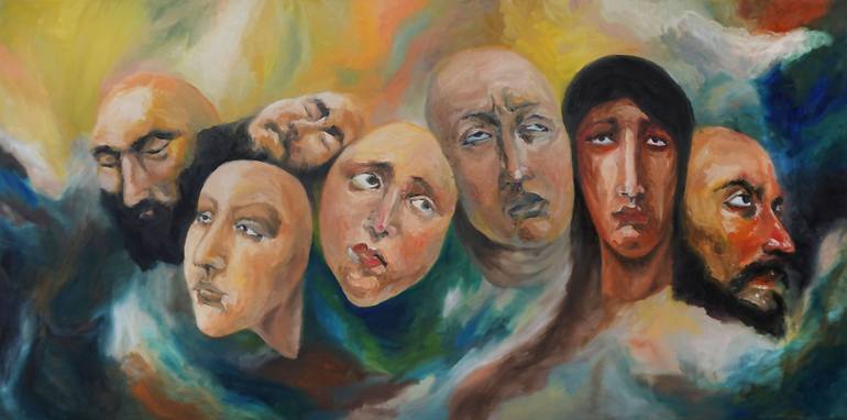 Untitled 2 Painting by Rose Han | Saatchi Art