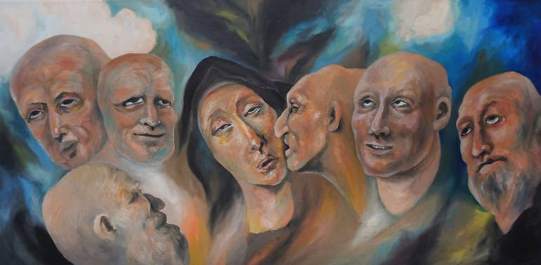 Untitled 3 Painting by Rose Han | Saatchi Art