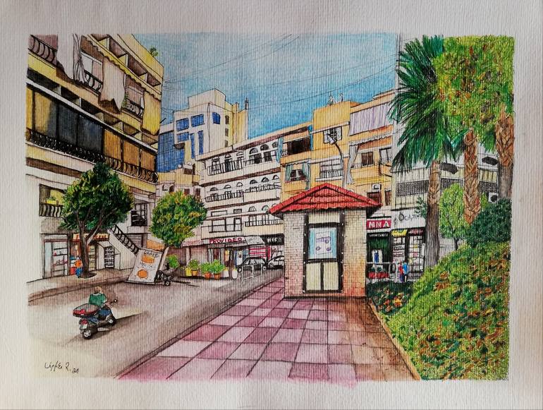 When time stops Painting by Arin Chekijian | Saatchi Art