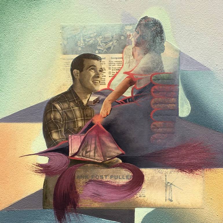 Hank Post Puller Painting by Michael Baltzer | Saatchi Art