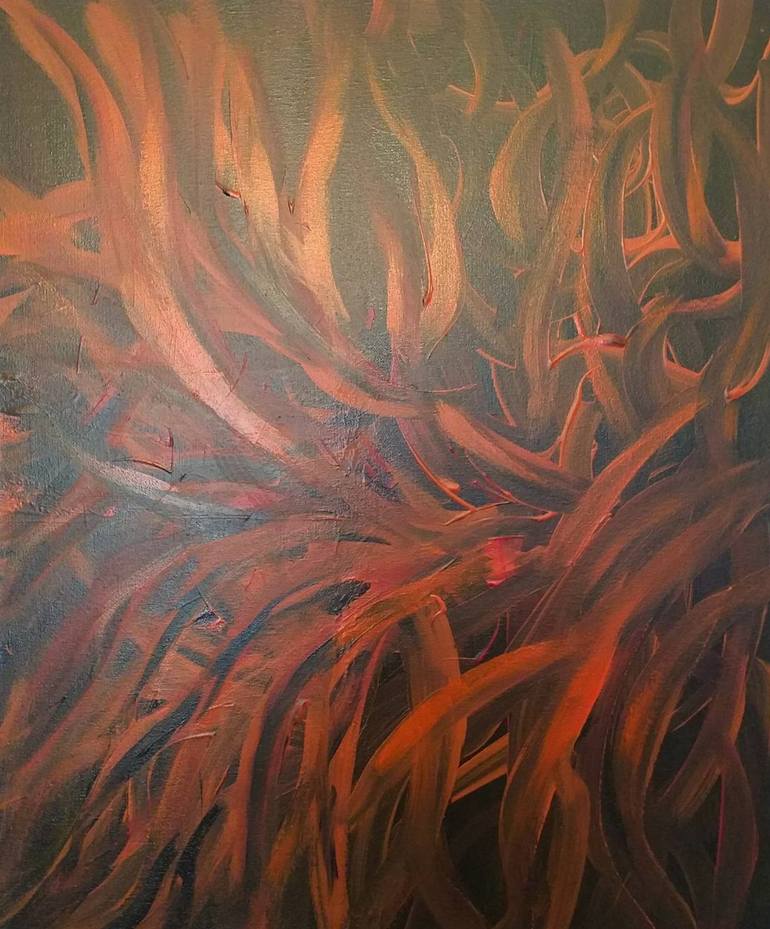 Borjgalo Painting by Elguja Tsinadze | Saatchi Art