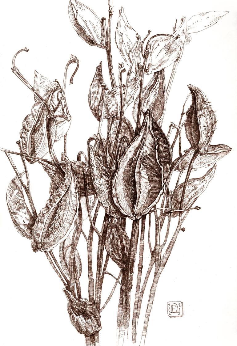 Syrian cotton wool Painting by Elena Didenko | Saatchi Art