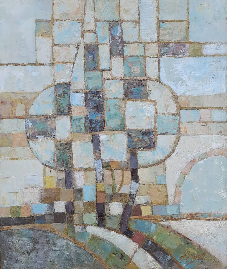 Trees Painting by Elena Didenko | Saatchi Art