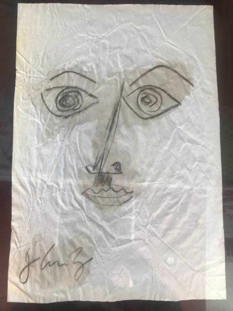 Hitlerian bigote Drawing by Jose Carlos Zazueta Meraz | Saatchi Art