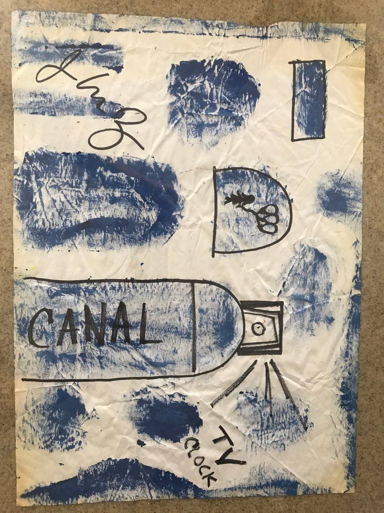 Channel spraypaint Drawing by Jose Carlos Zazueta Meraz | Saatchi Art