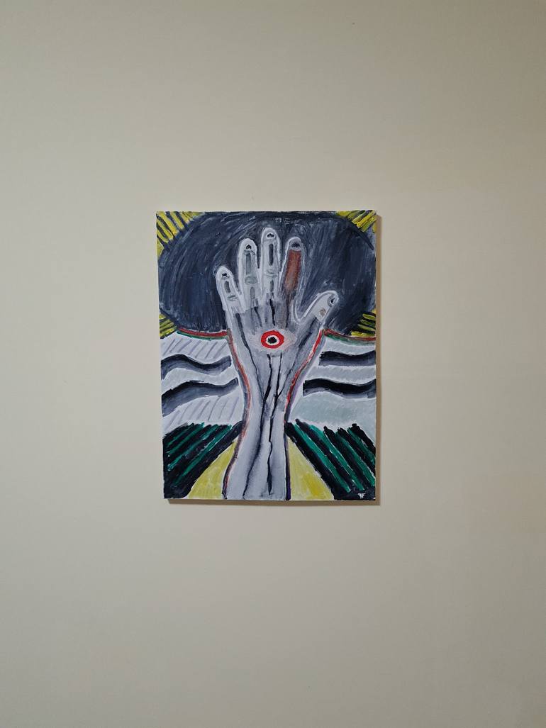 The Eye Painting by MARCIO ROLLO | Saatchi Art